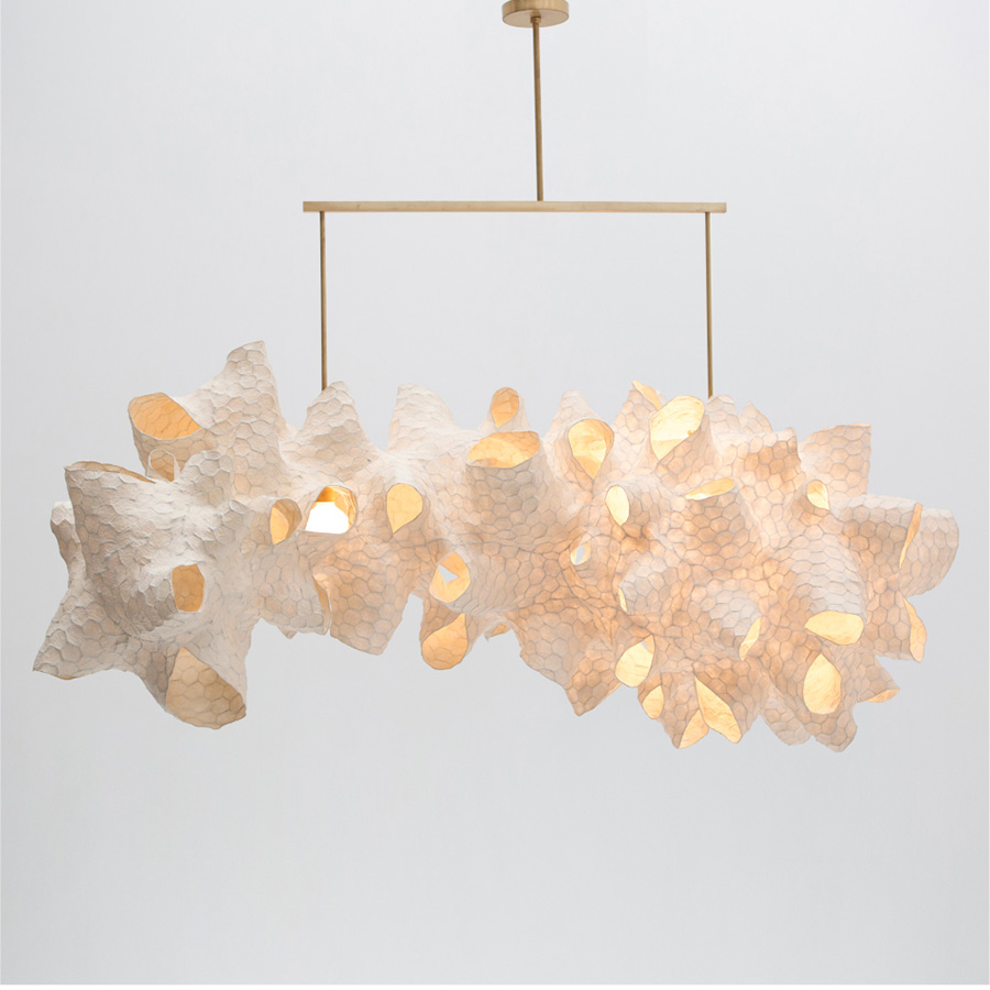 Honeycomb Light Sculpture – 72″ – Coup D'Etat