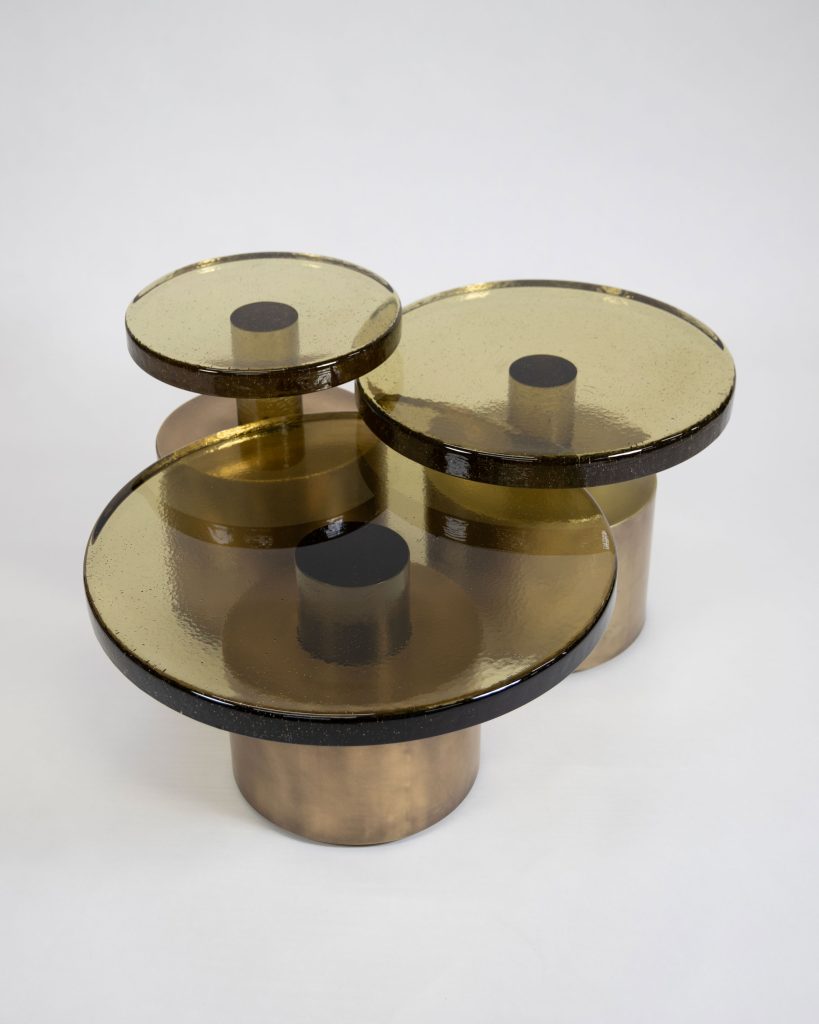 Bishop Table – Brass by J Liston Design - Coup DEtat